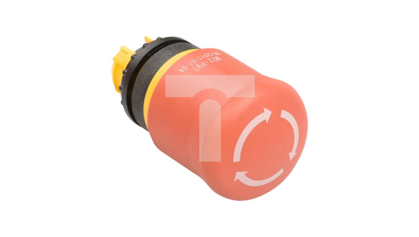 Napęd przycisku bezpieczeństwa czerwony przez obrót bez podświetlenia M22-PVT 263467 – EATON ...