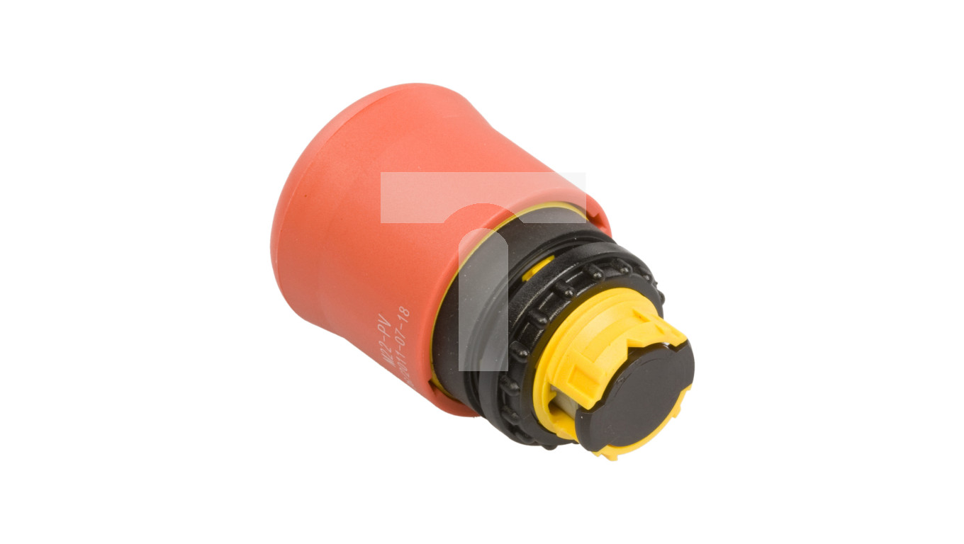 Napęd przycisku bezpieczeństwa czerwony przez pociągnięcie bez podświetlenia M22-PV 216876 ...