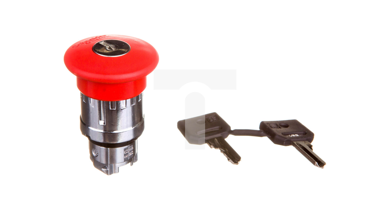 Napęd przycisku grzybkowego czerwony z kluczykiem ZB4BS944 – Schneider | TIM SA