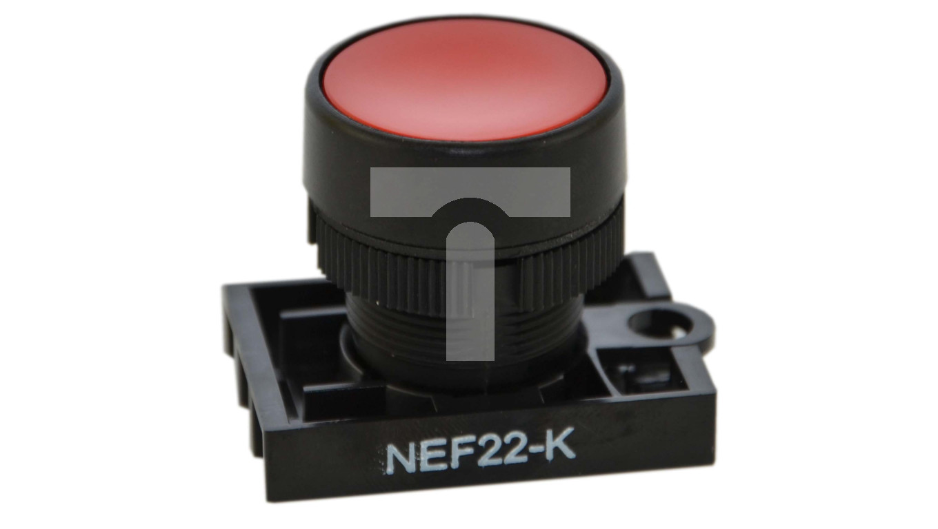 Napęd przycisku z samopowrotem czerwony W0-N-NEF22-K C – PROMET | TIM SA