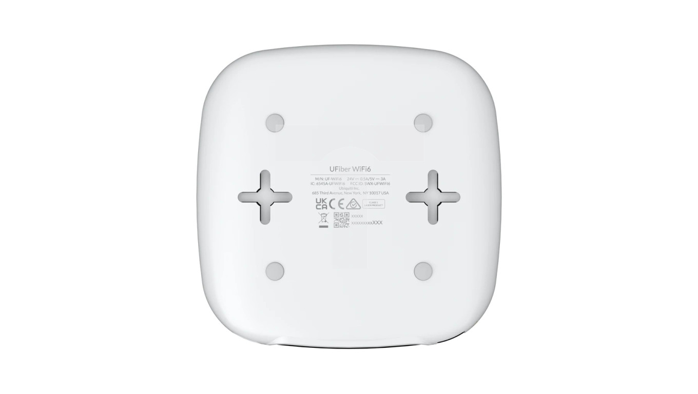 ONT UFiber, WiFi6 1200Mb/s, 1x GPON, 4x RJ45 1000Mb/s Ubiquiti UF-WIFI6 ...