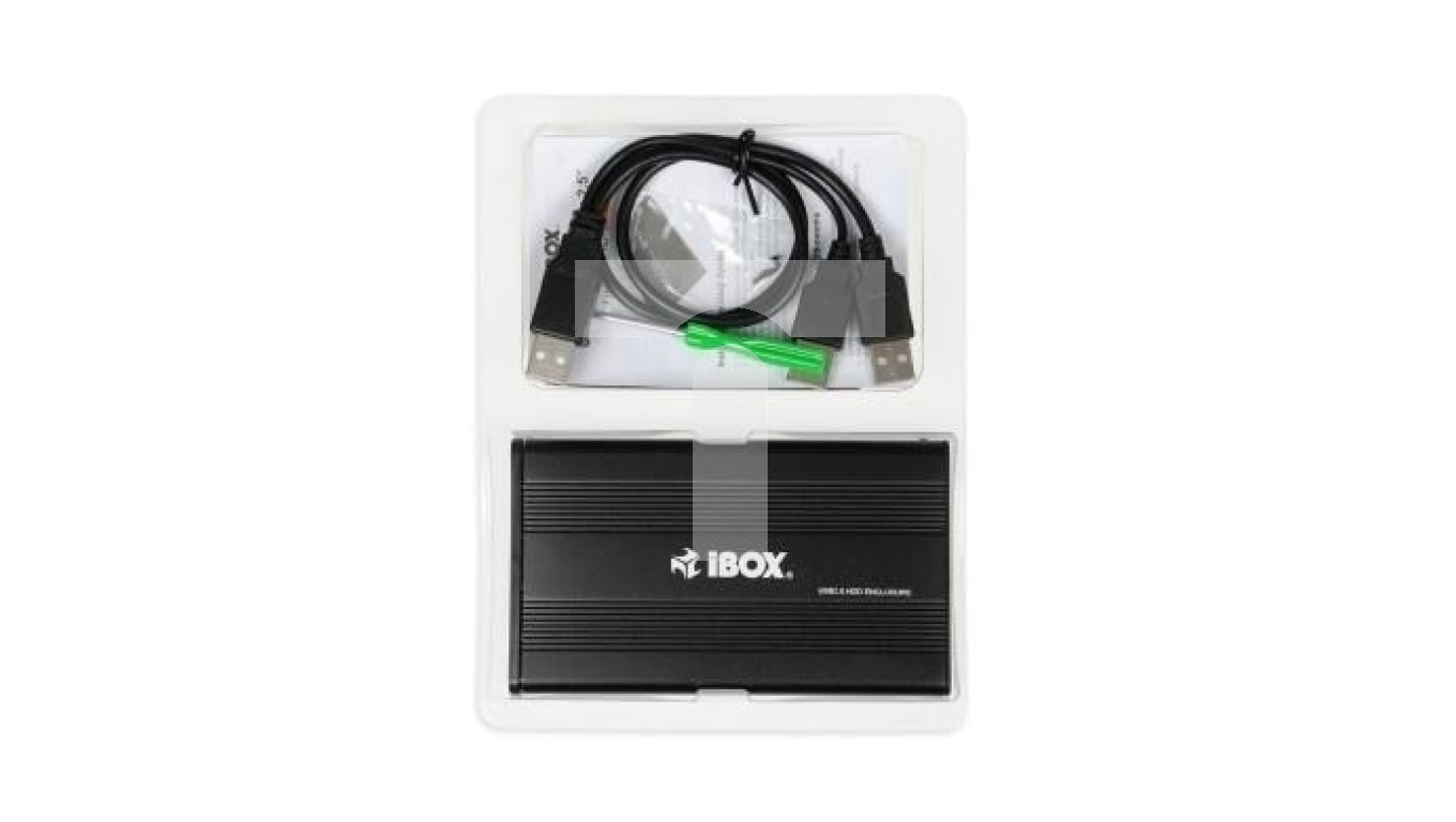 Obudowa IBOX HD-01 ZEW. 2,5 USB 2.0 IEU2F01 (2.5 USB 2.0 Aluminium kolor czarny) – IBOX | TIM SA