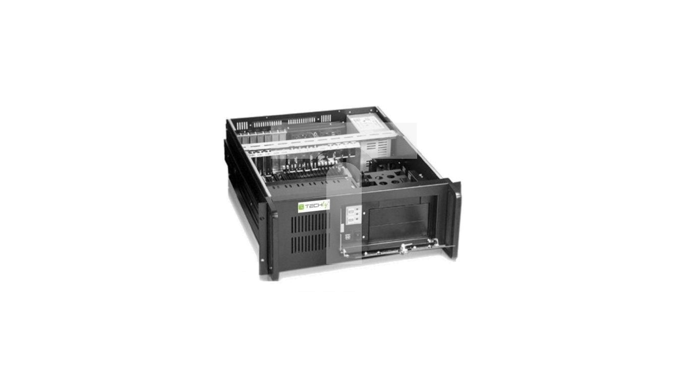 Obudowa Serwerowa PC ATX Rackowa 19 Cali 4U Czarna – Techly | TIM SA