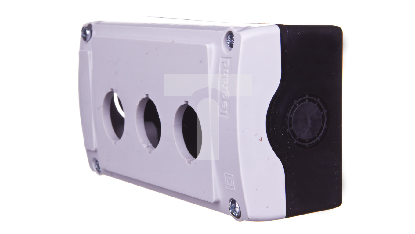 Obudowa kasety 3-otworowa 22mm szara IP66 024203 – LEGRAND | TIM SA