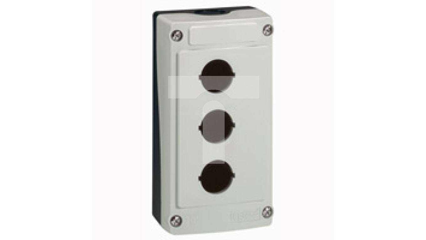 Obudowa kasety 3-otworowa 22mm szara IP66 024203 – LEGRAND | TIM SA