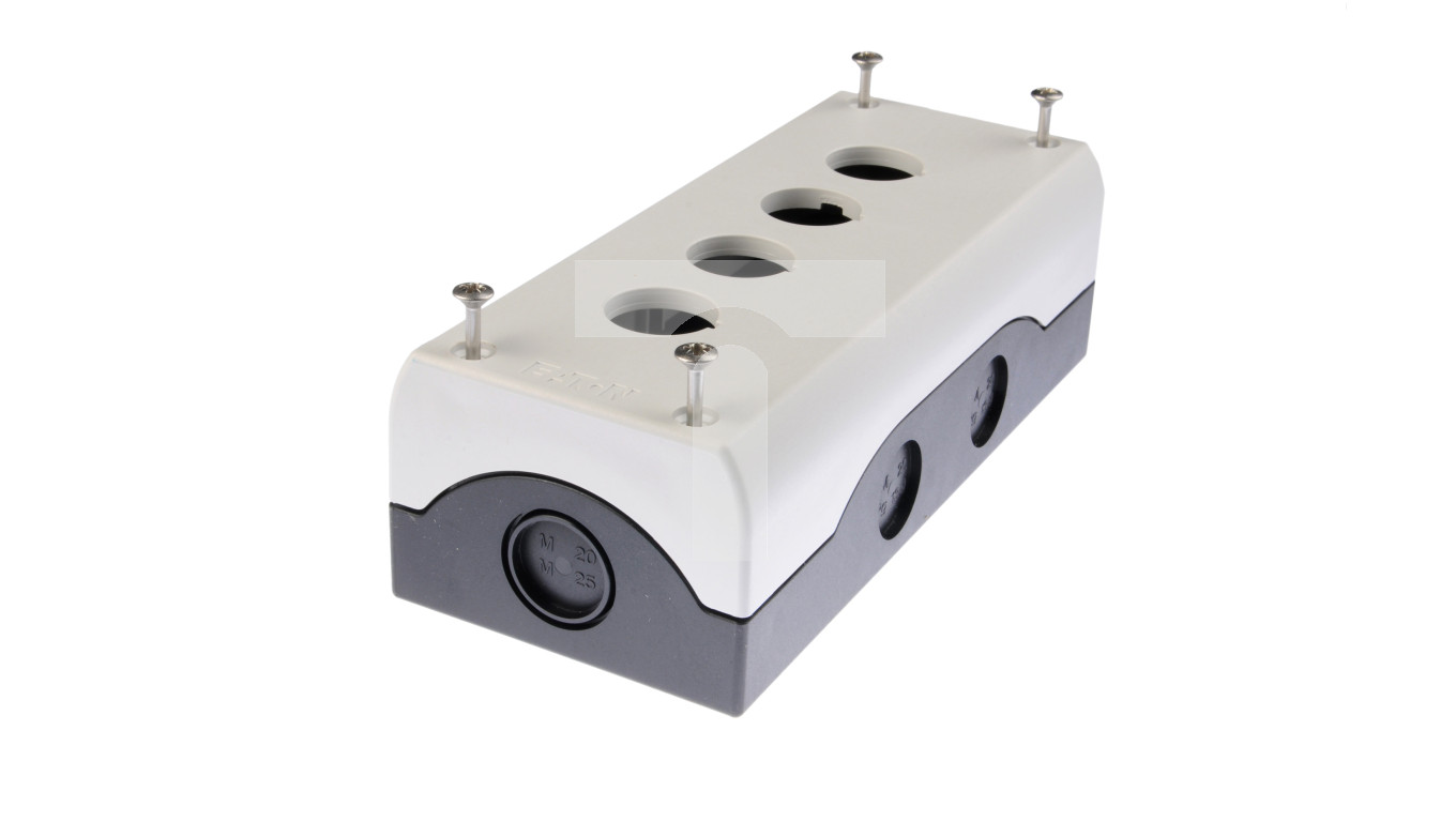 Obudowa kasety 4-otworowa 22mm szara IP67 M22-I4 216539 – EATON | TIM SA