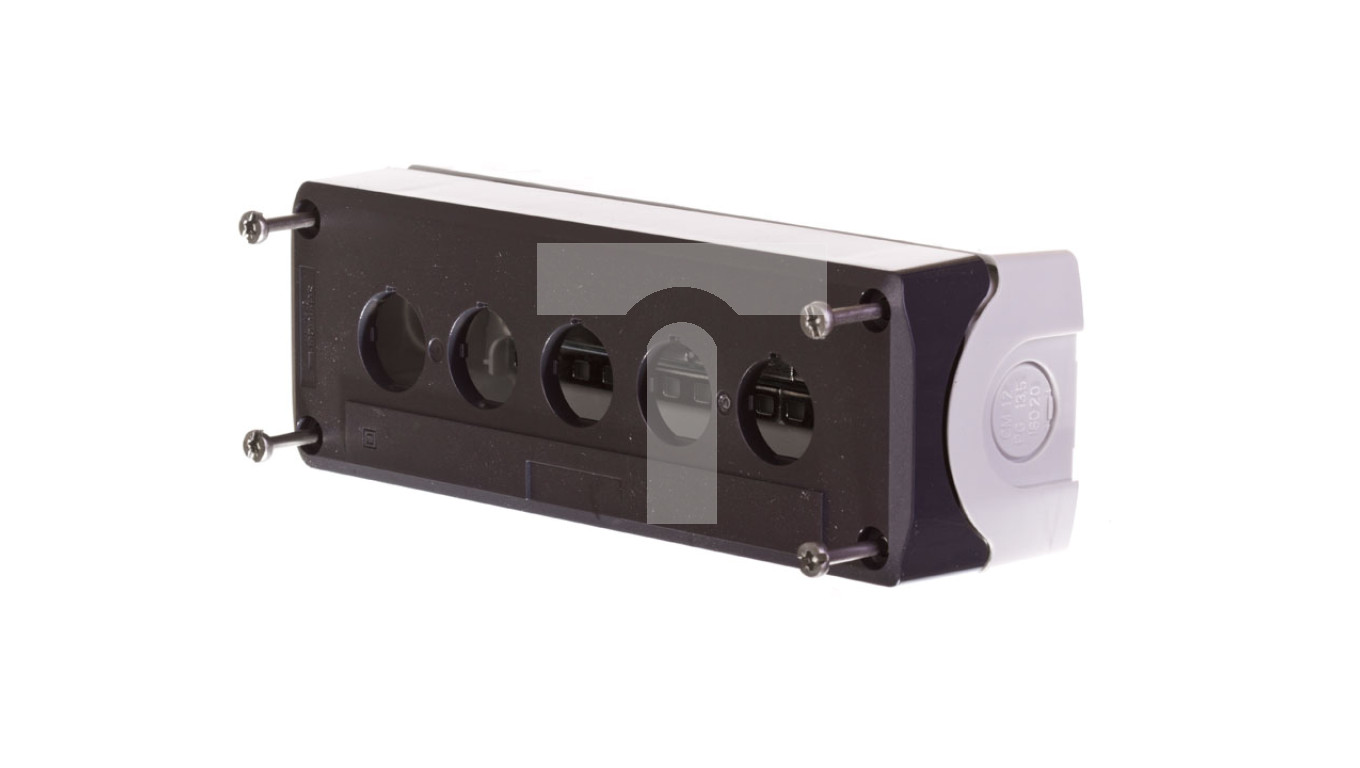 Obudowa kasety 5-otworowa 22mm szara IP65 XALD05 – Schneider | TIM SA