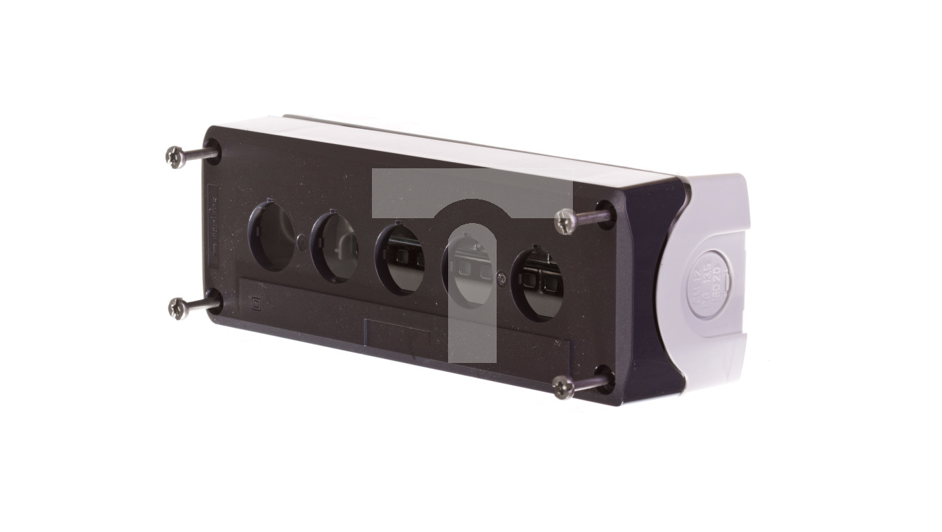 Obudowa kasety 5-otworowa 22mm szara IP65 XALD05 – Schneider | TIM SA