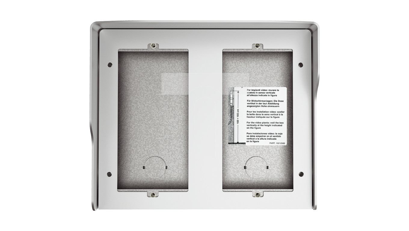 Obudowa natynkowa z daszkiem do paneli sfera 4 moduły aluminium 350641 ...