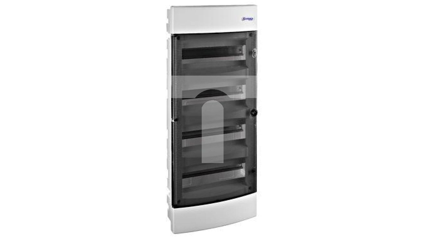 Obudowa podtynkowa z tworzywa 4x12 IP40 drzwi transp. – Schrack Technik ...