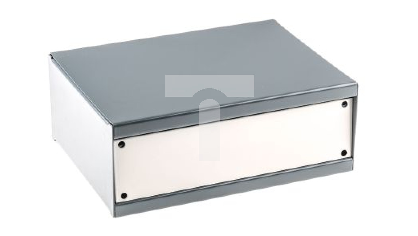 Obudowa urządzeń elektronicznych, Stal walcowana na zimno, Szary, 204 x ...