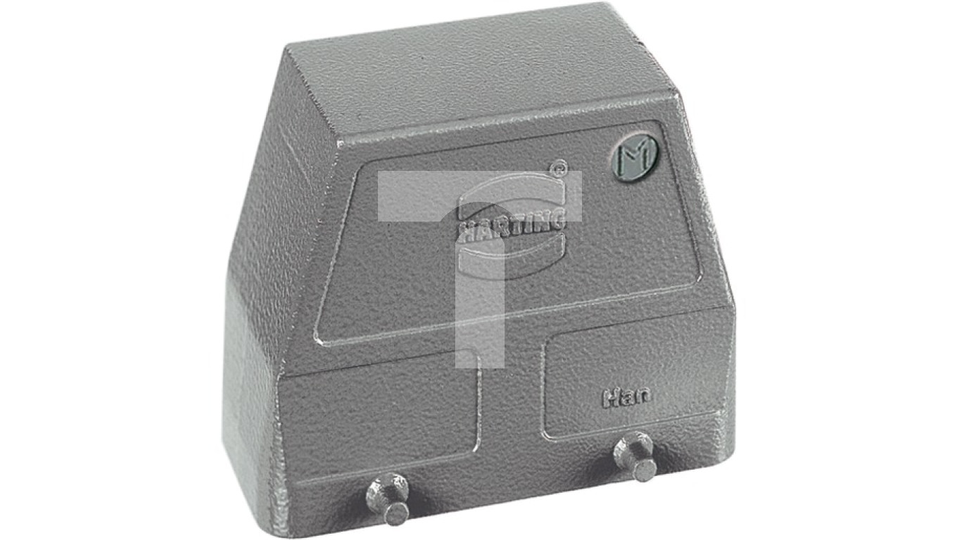 Obudowa wtyczki metalowa wejście kątowe M32 19300100527 – HARTING ...