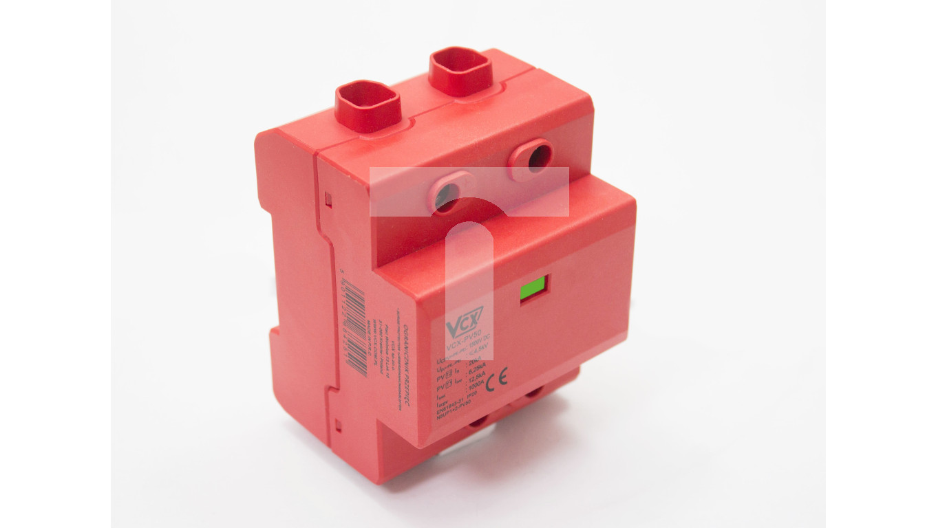 Ochronnik przepięć fotowoltaiczny ogranicznik DC klasy T1+T2 (B+C) 3P ...