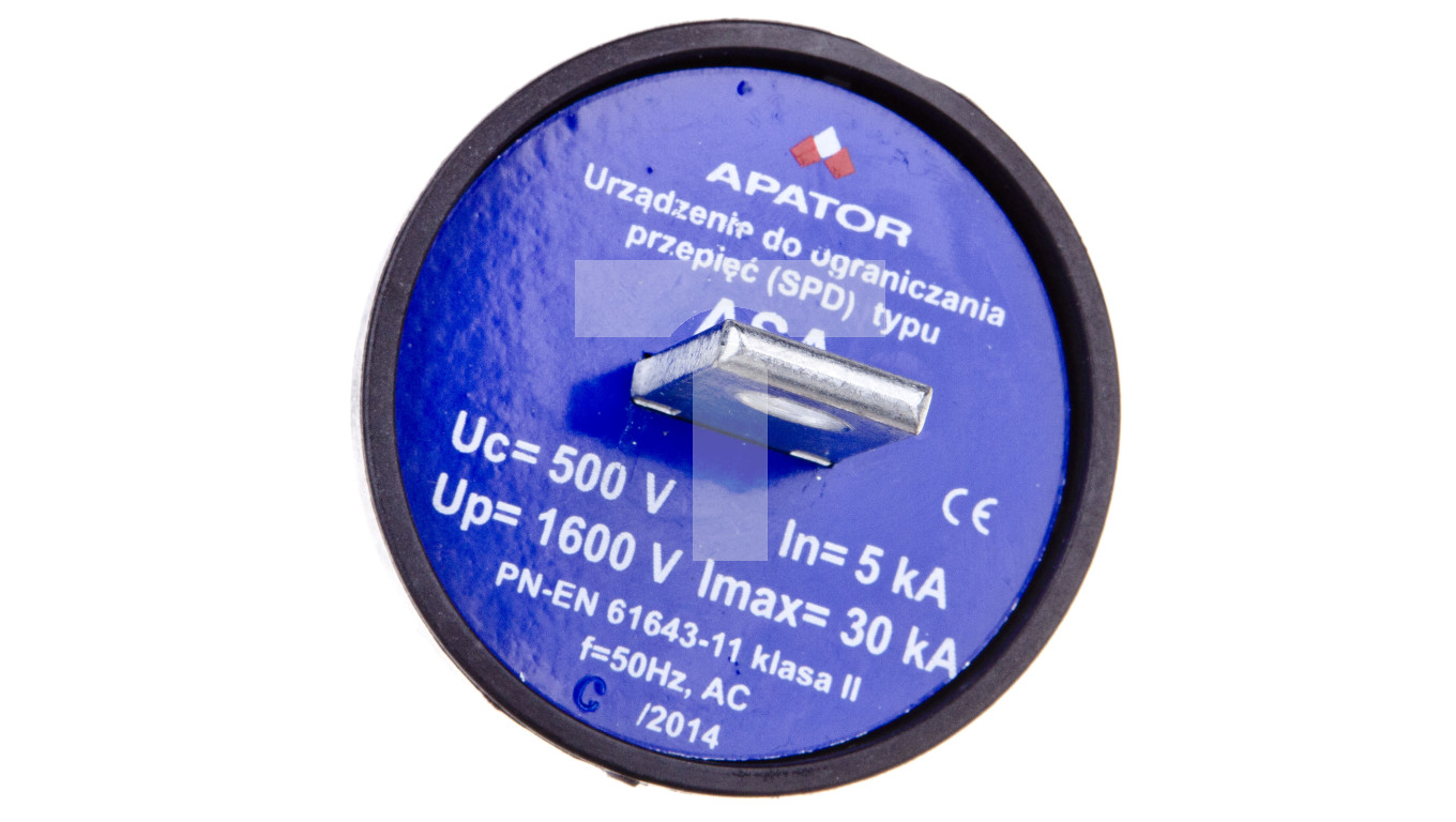 Ogranicznik przepięć A 500V 5kA ASA 500-5B 63-930100-131 – APATOR TORUŃ ...