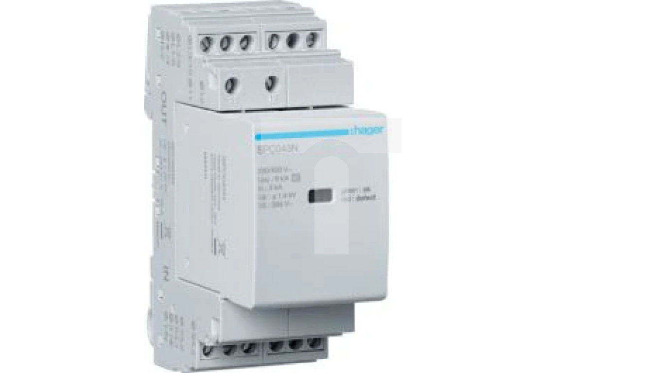 Ogranicznik przepięć SPD Typ T3 4P sieć TT TN-S In=3kA Up1,4kV styk ...