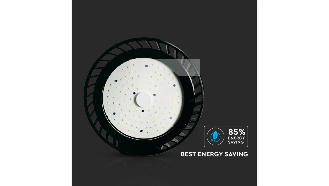 Oprawa Przemysłowa HIGHBAY 100W 4000K 12000lm 120st. IP65 IK07 Dioda ...