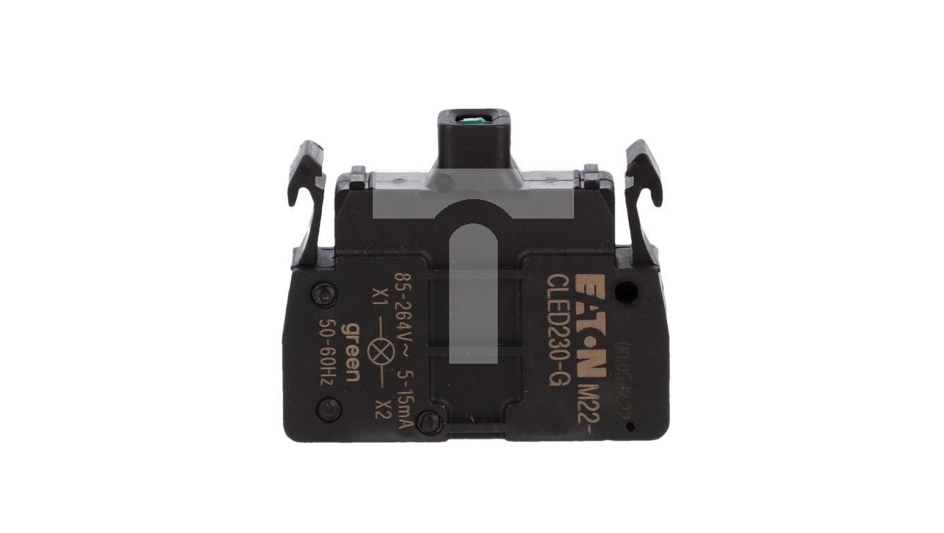 Oprawka z LED zielona 230V AC M22-CLED230-G 216577 – EATON | TIM SA