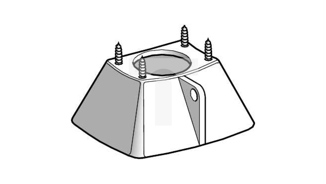 Osłona dla przełączników obrotowych lub przycisków GRZYBEK XACA982 ...