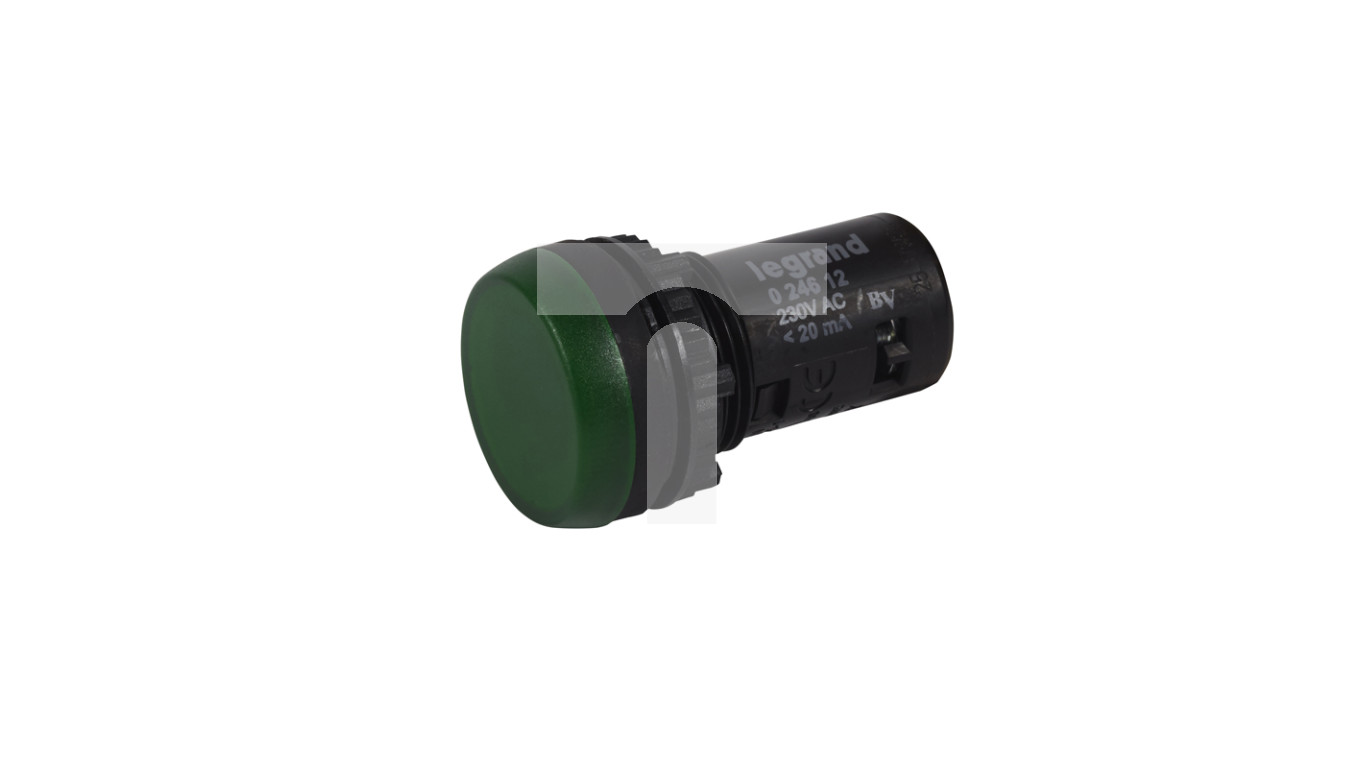 Osmoz lampka sygnalizacyjna LED IP69, zielona 230 V AC 024612 – LEGRAND ...