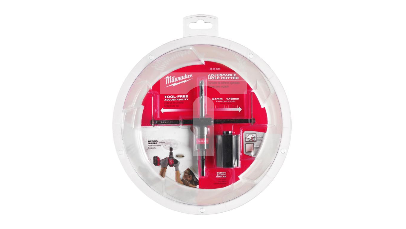 Otwornica nastawna 51-178 mm 49560260 – Milwaukee | TIM SA