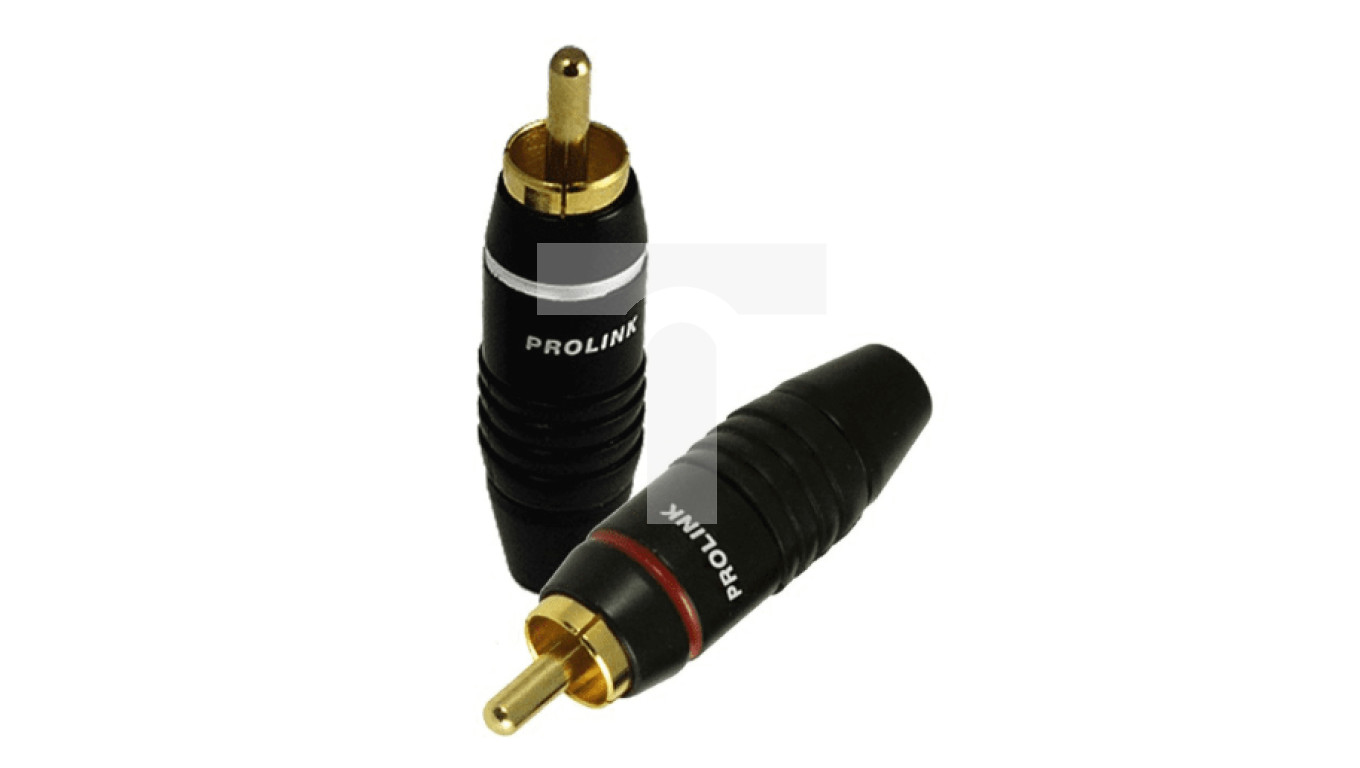 PROLINK Premium TRC-019 Wtyk RCA Cinch na kabel do 6,3mm pozłacany ...
