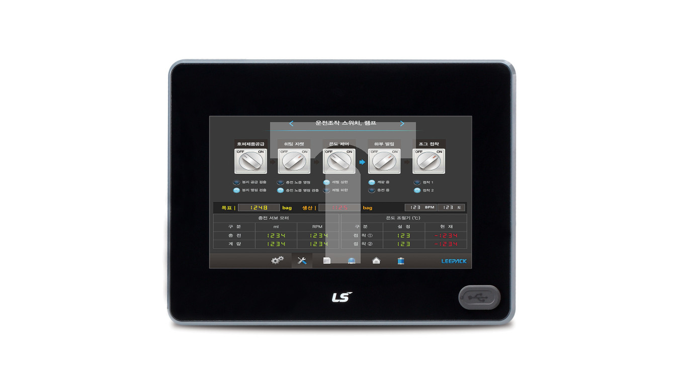 Panel dotykowy eXP2-1000D 10,2 cala zasilanie 24VAC IP65 4814005500 – LSiS | TIM SA