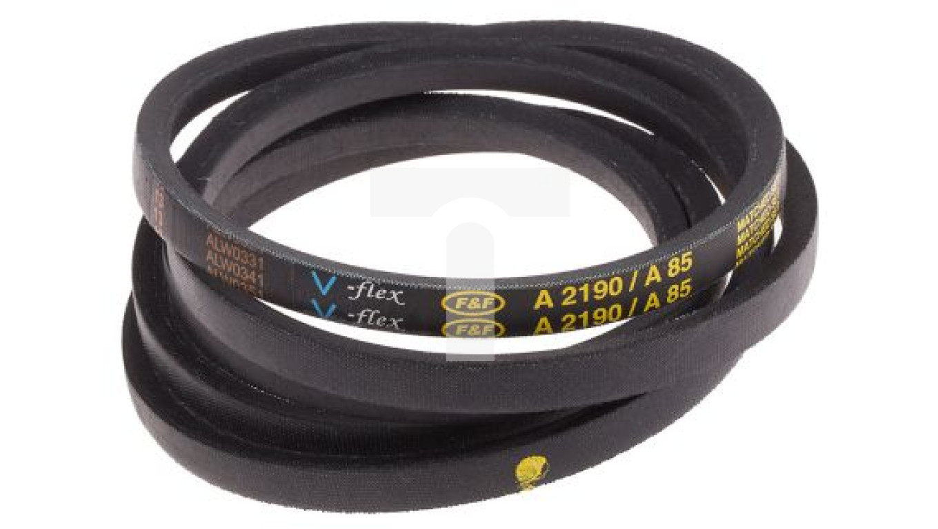 Pas napędowy, profil A, materiał: PET, guma, 13mm x 8mm x 2.16m, RS PRO ...