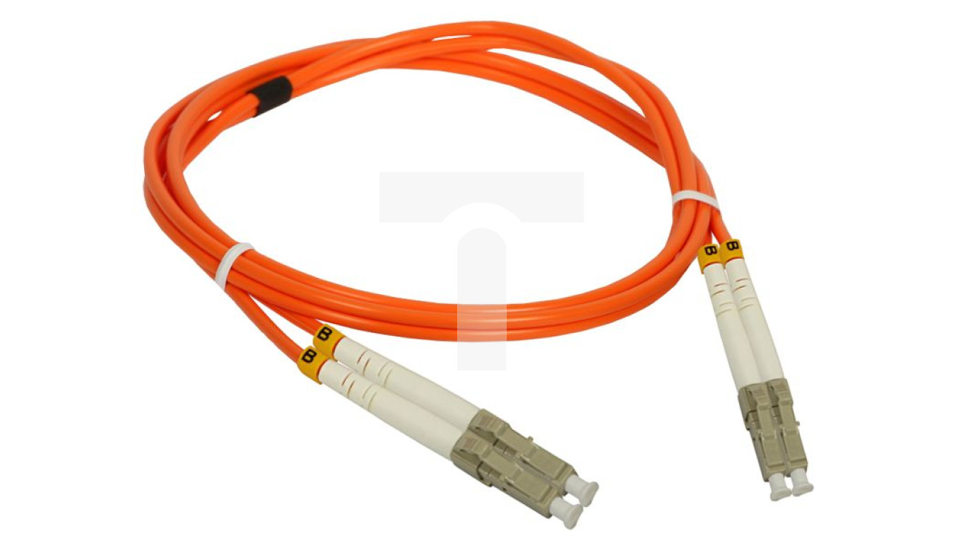 Patch cord MM OM2 LC-LC duplex 50/125 3.0m FOC-LCLC-5MMD-3 – A-LAN | TIM SA