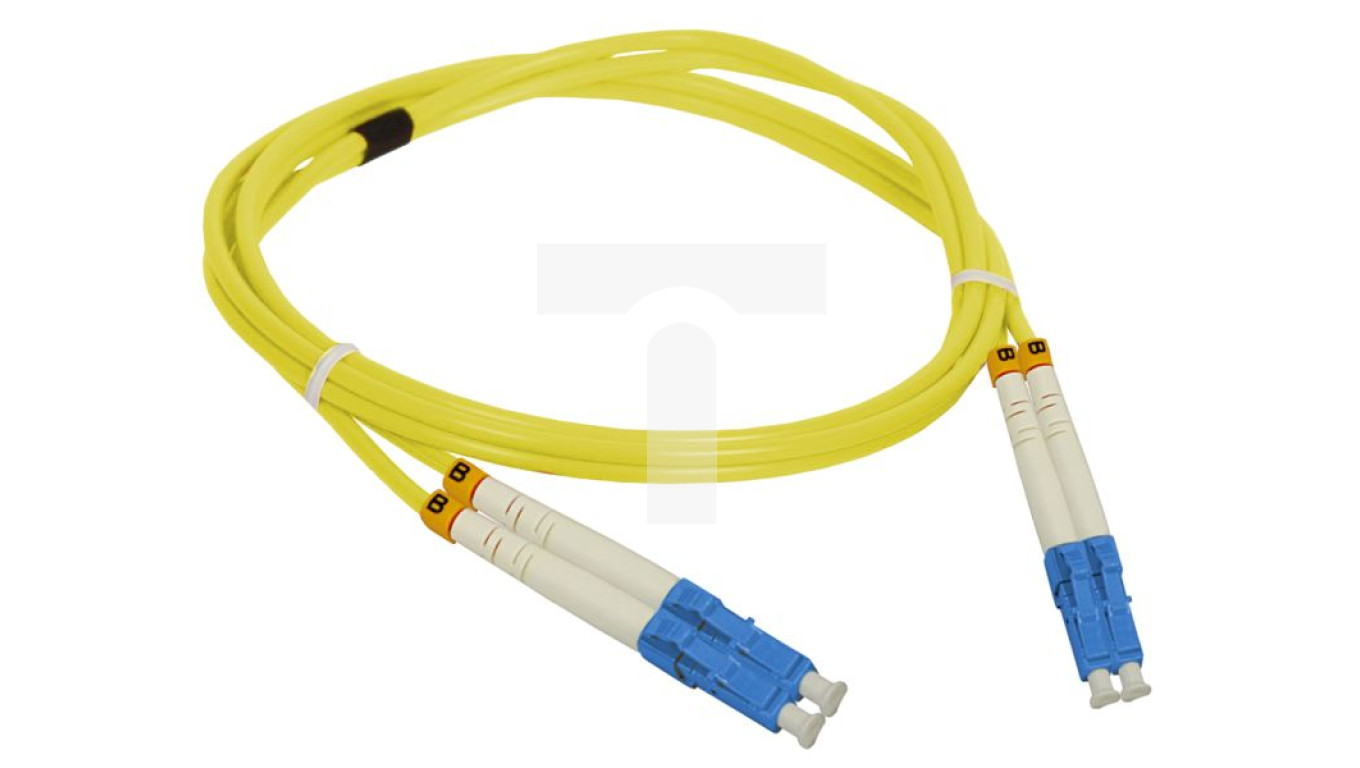 Patch cord SM LC-LC duplex 9/125 5.0m FOC-LCLC-9SMD-5 – A-LAN | TIM SA