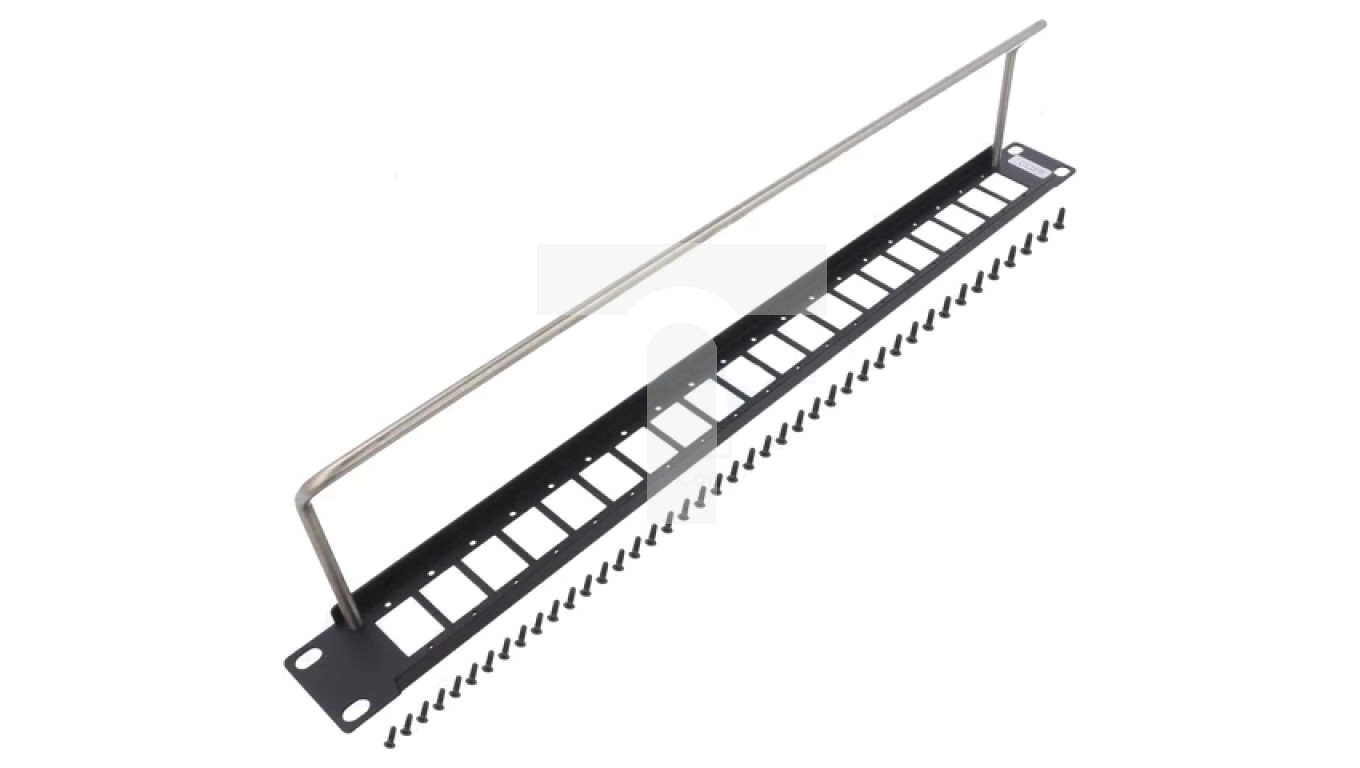 Patch panel adapter montażowy SLIM RACK przykręcany 29mm CP30162 ...