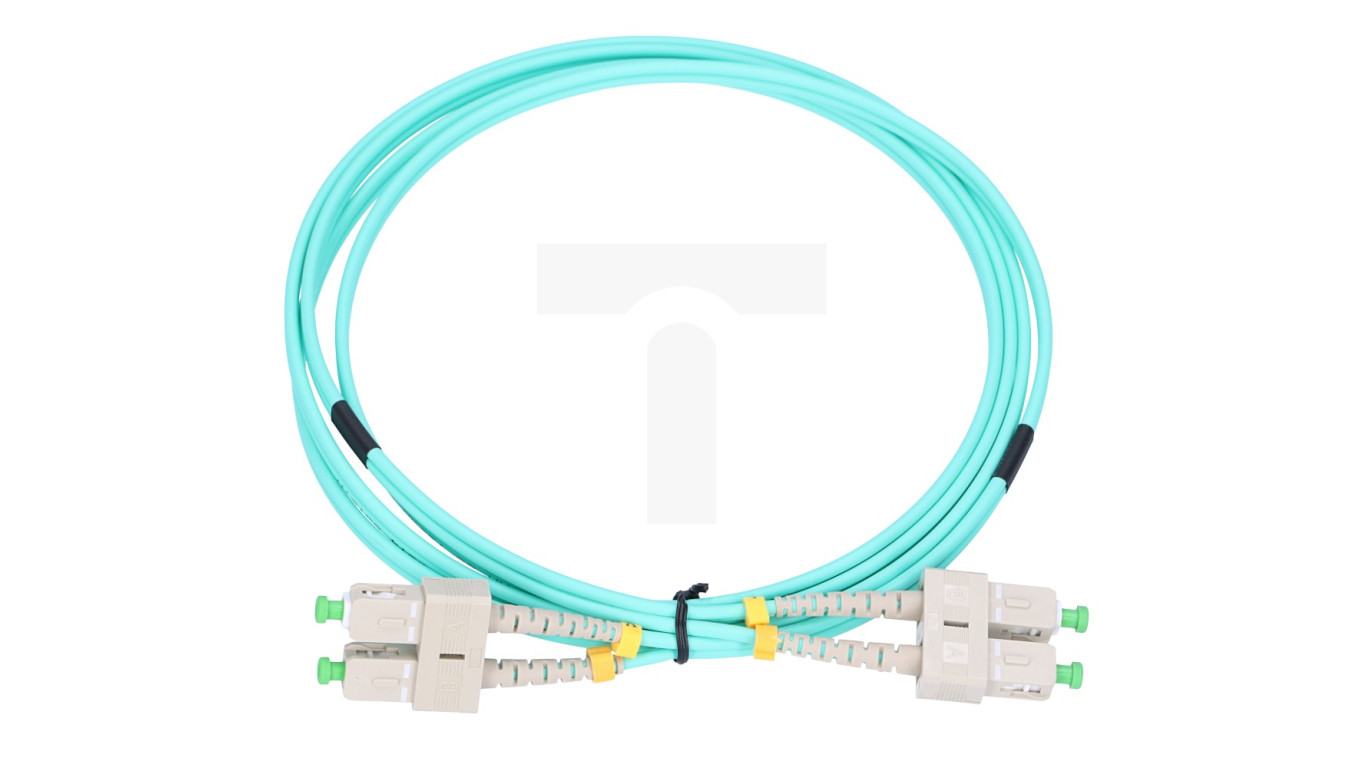Patchcord Wielomodowy, OM3, Duplex, 3mm, 5m Extralink SC/APC-SC/APC ...
