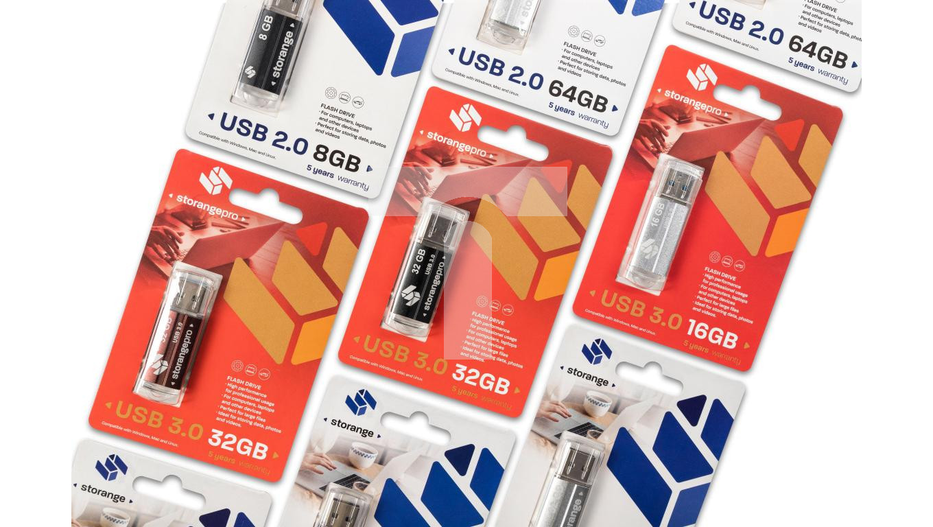 Pendrive Storange Basic PRO 3.0 16GB Czarny PBP16GBBLK – GOLS PLUS | TIM SA