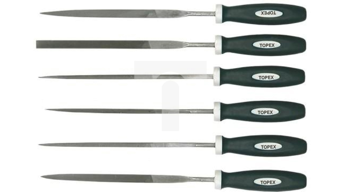 Pilniki iglaki do metalu /zestaw 6szt./ 06A010 – TOPEX | TIM SA