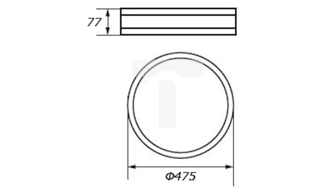 Plafon drewniany WOODY 475 sonoma WP-475/SO – EUROHANDEL Bytom | TIM SA