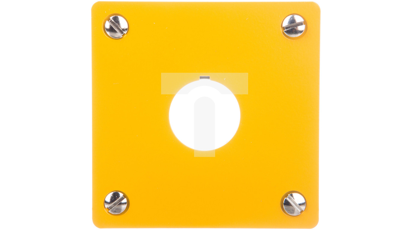 Płyta czołowa do montażu podtynkowego 1-otwór (żółta) 22mm M22-EY1 216542 – EATON | TIM SA