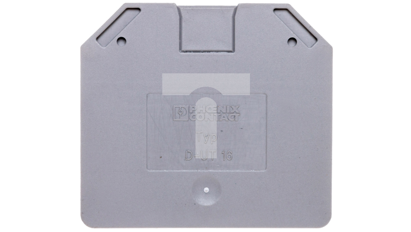 Pokrywa końcowa 2,2x52,8x47,3mm szara D-UT 16 3047206 – PHOENIX CONTACT ...
