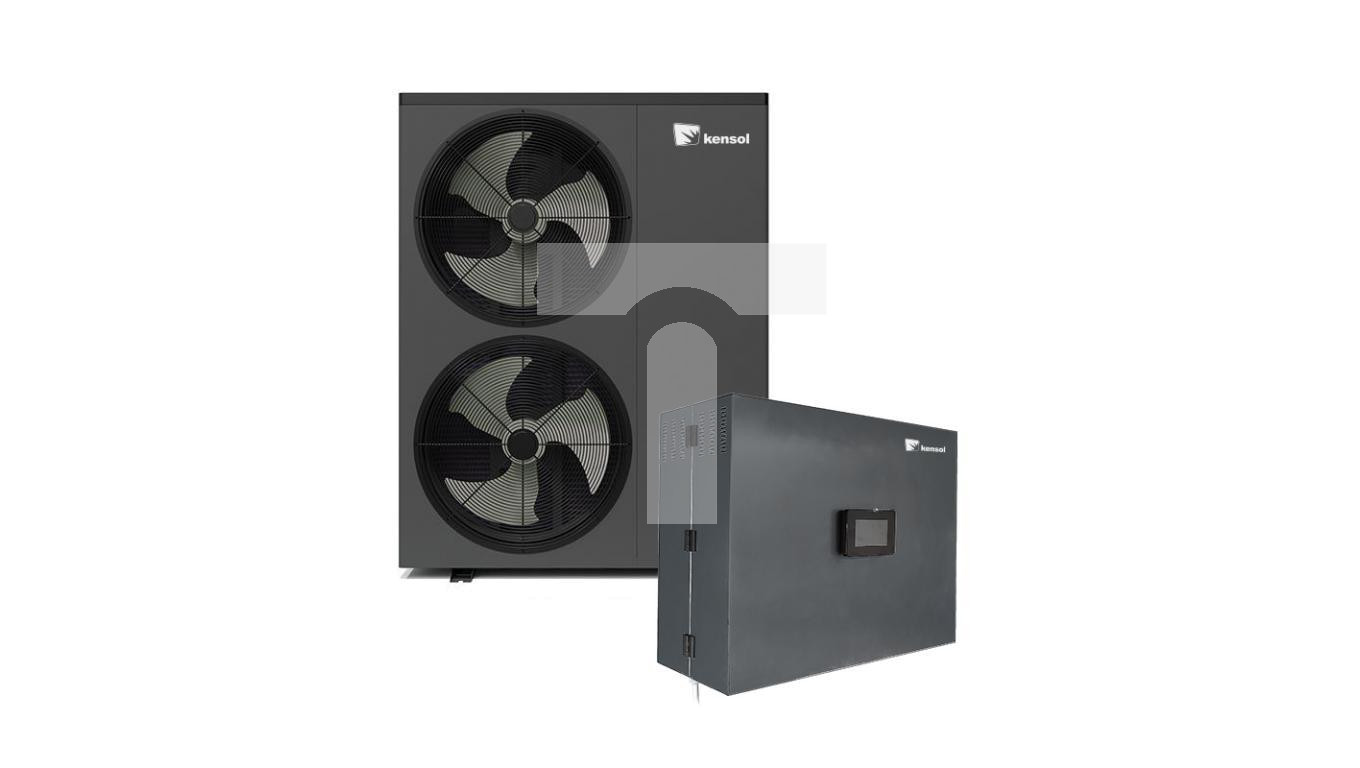 Pompa ciepła monoblok KENSOL KTM 17kW + hydrobox KTM17KW.KTHB R32 ...