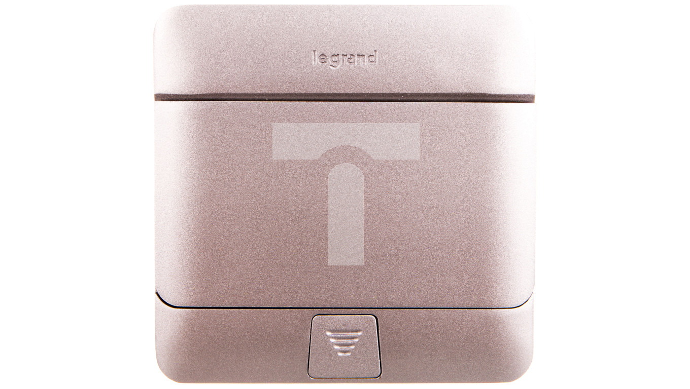 Pop-up Puszka podłogowa 100x100x61,2mm 3-modułowa aluminium 054010 ...