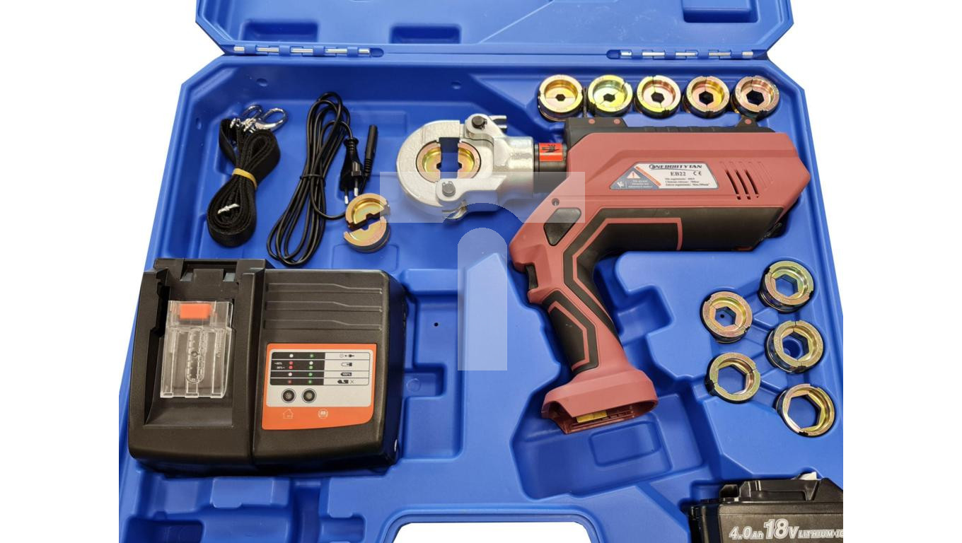 Praska akumulatorowa z matrycami 10-300 mm2 EB22 SET / Zaciskarka 10-16-25-35-50-70-95-120-150 ...