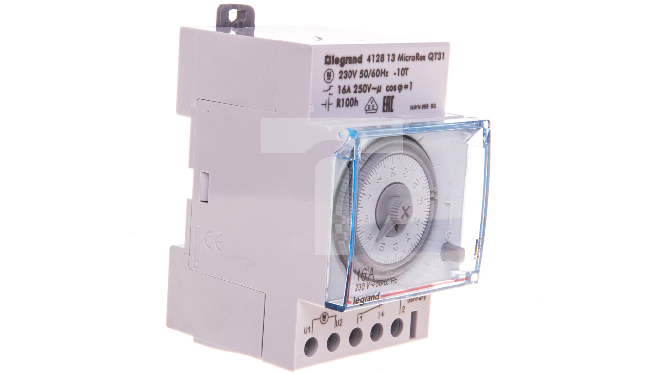 Programator analogowy dobowy jednokanałowy MicroRex QT31 412813 ...