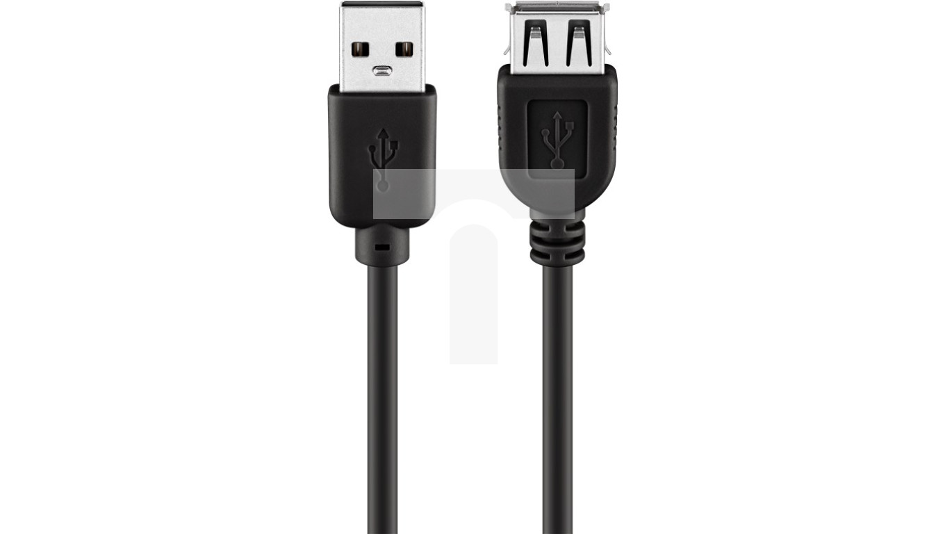 Przedłużacz USB 2.0 Hi-Speed, Czarny 5m 68905 – GOOBAY | TIM SA