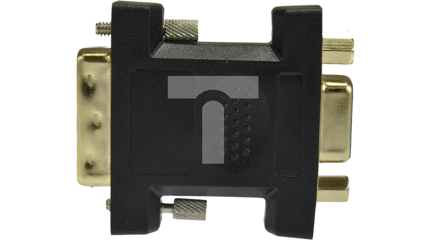 Przejście Adapter DVI / SVGA (wtyk DVI-I 24+5-pin / gniazdo D-Sub 15 ...