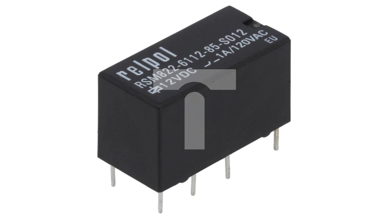 Przekaźnik elektromagnetyczny DPDT 1A/120VAC RSM822-6112-85-S012 ...