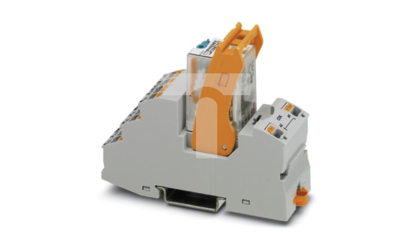 Przekaźnik interfejsowy z zaciskami push-in 4P 6A 24V DC RIF-2-RPT-LDP ...