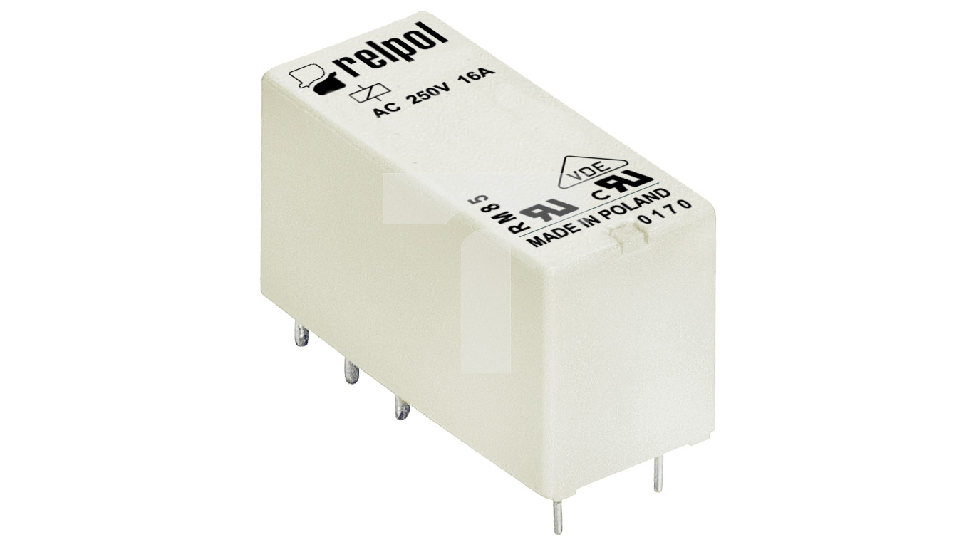 Przekaźnik miniaturowy 1Z 16A 110V DC Inrush (80A), raster 5mm, do ...