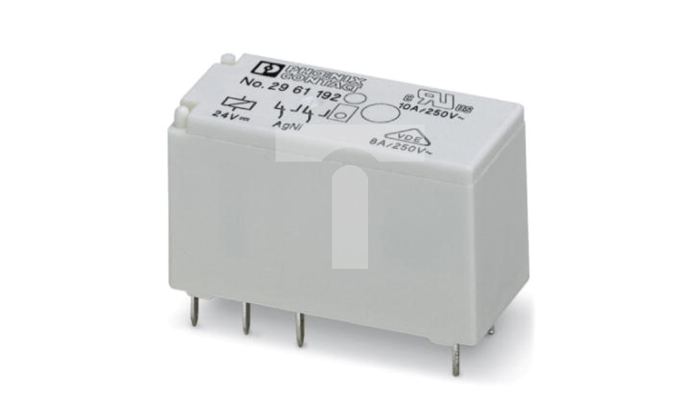 Przekaźnik miniaturowy 2P 8A AgNi 110V DC REL-MR-110DC/21-21 2961202 ...