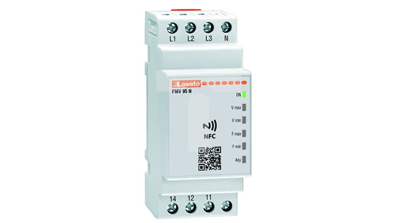 Przekaźnik nadzoru napięć i częstotliwości w sieciach 3-fazowych, wielofunkcyjny, z technologią ...