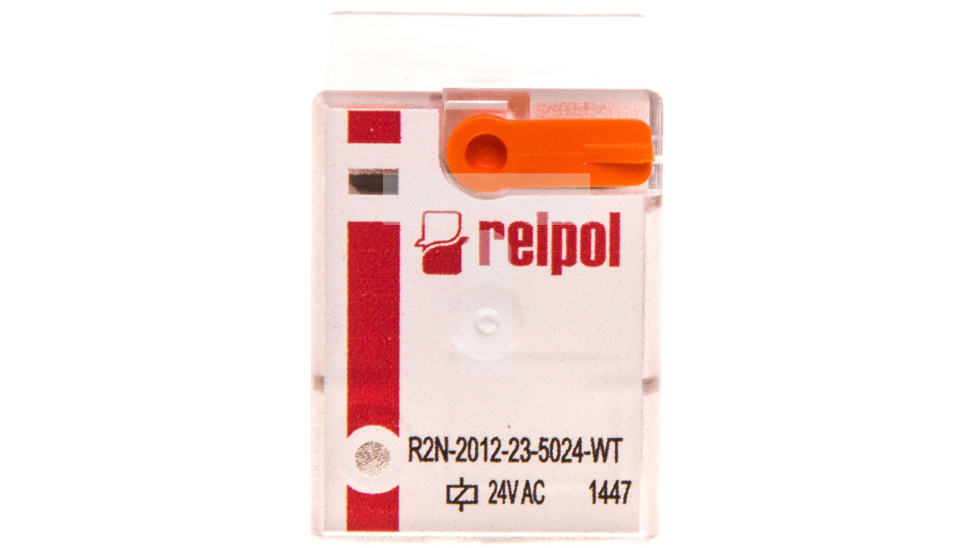 Przekaźnik przemysłowy 2P 24V AC AgNi R2N-2012-23-5024-WT 860940 ...