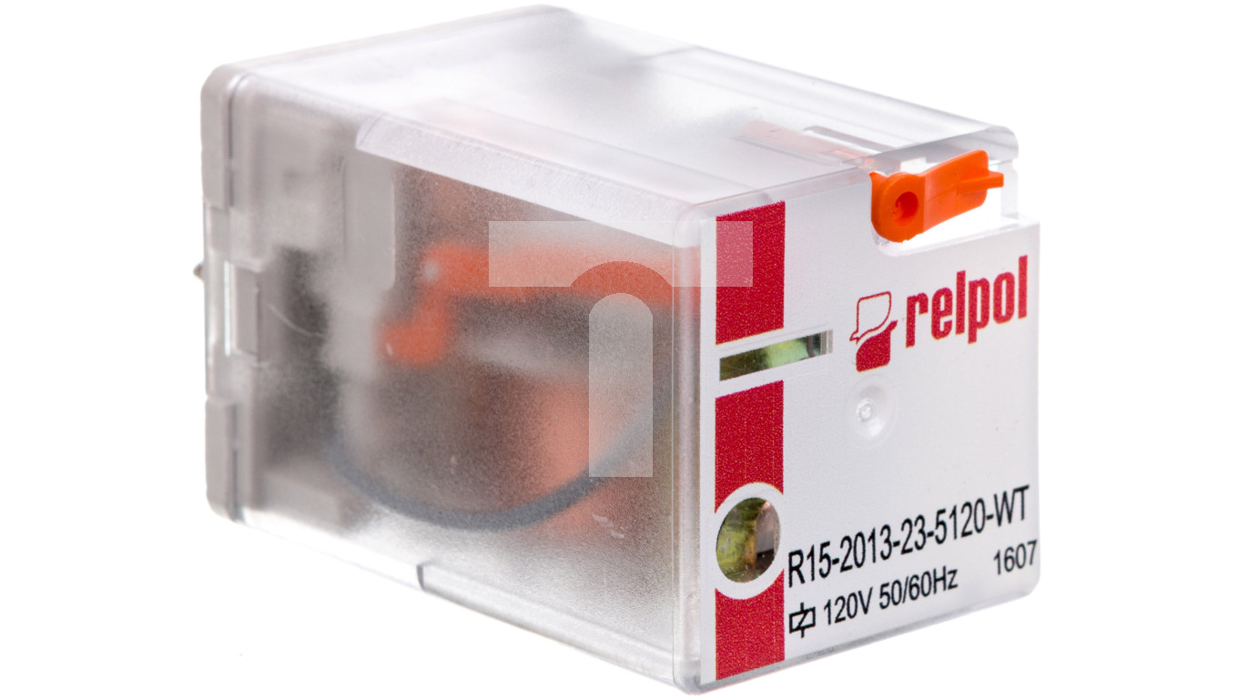 Przekaźnik przemysłowy 3P 10A 120V AC R15-2013-23-5120-WT 802870 ...