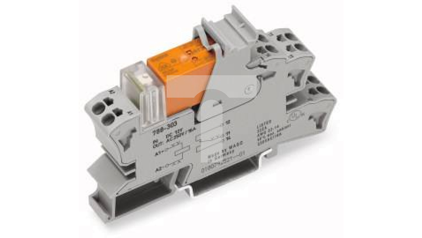 Przekaźnik przemysłowy z podstawką 1P 16A 24V DC AgNi 788-304 – WAGO ...
